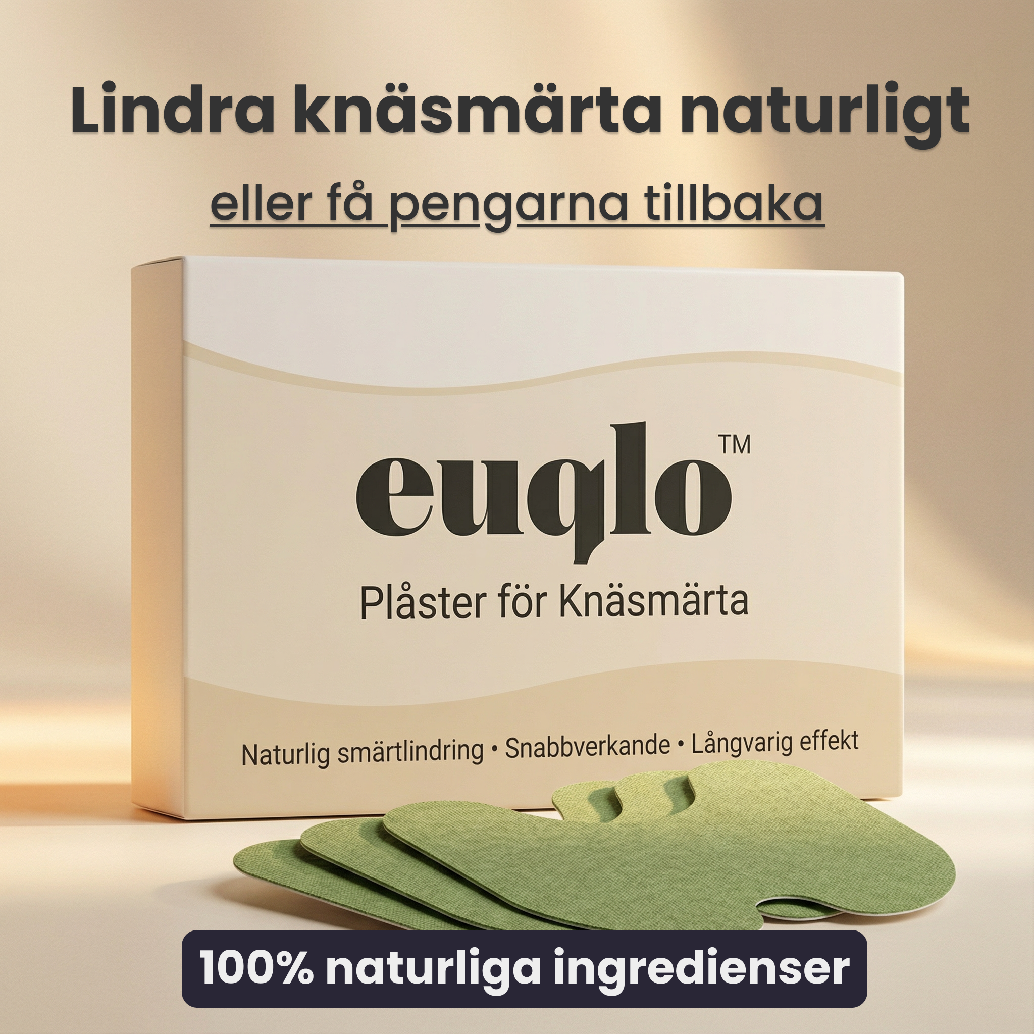 Euqlo™ - Plåster för Knäsmärta